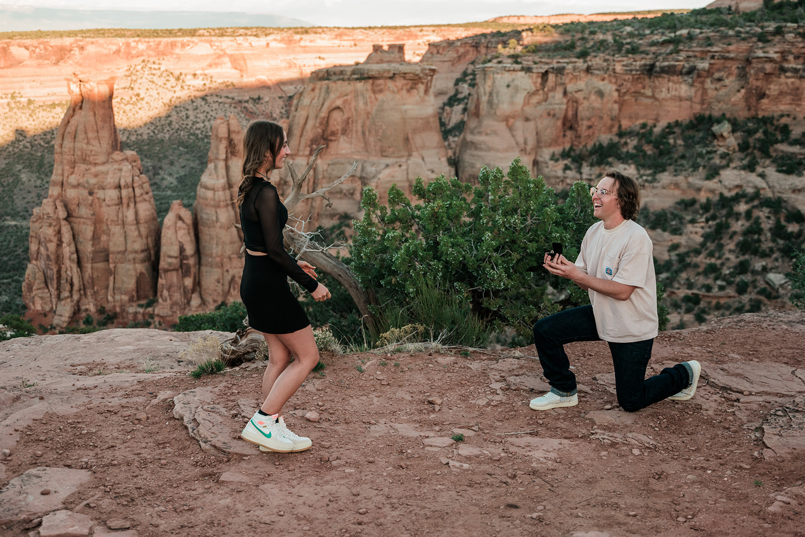 Ben & Renaya | Proposal on the Colorado National Monument - Amanda ...