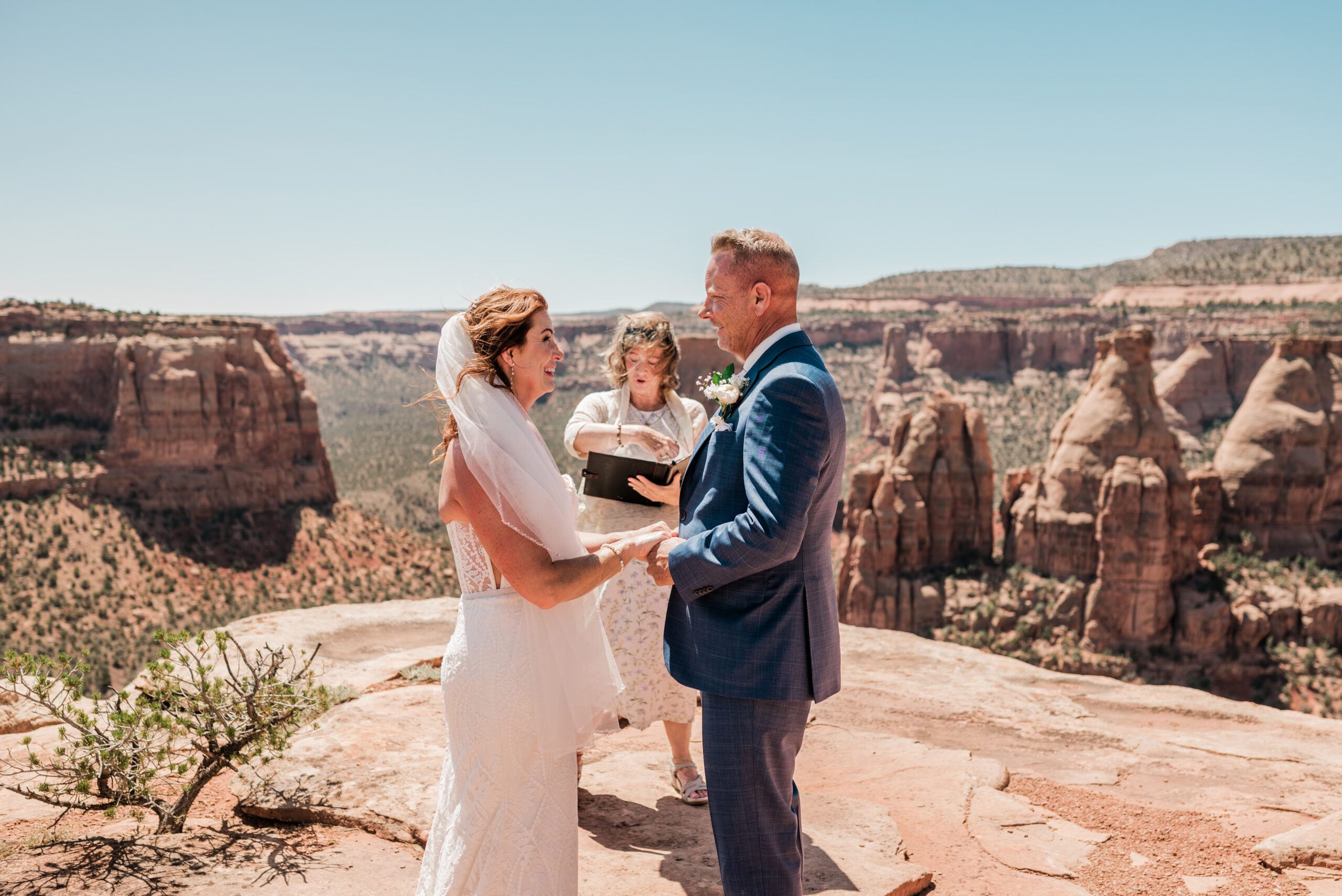 Grand Valley Elopement with Guests | Troy & Kelli - Amanda Matilda ...