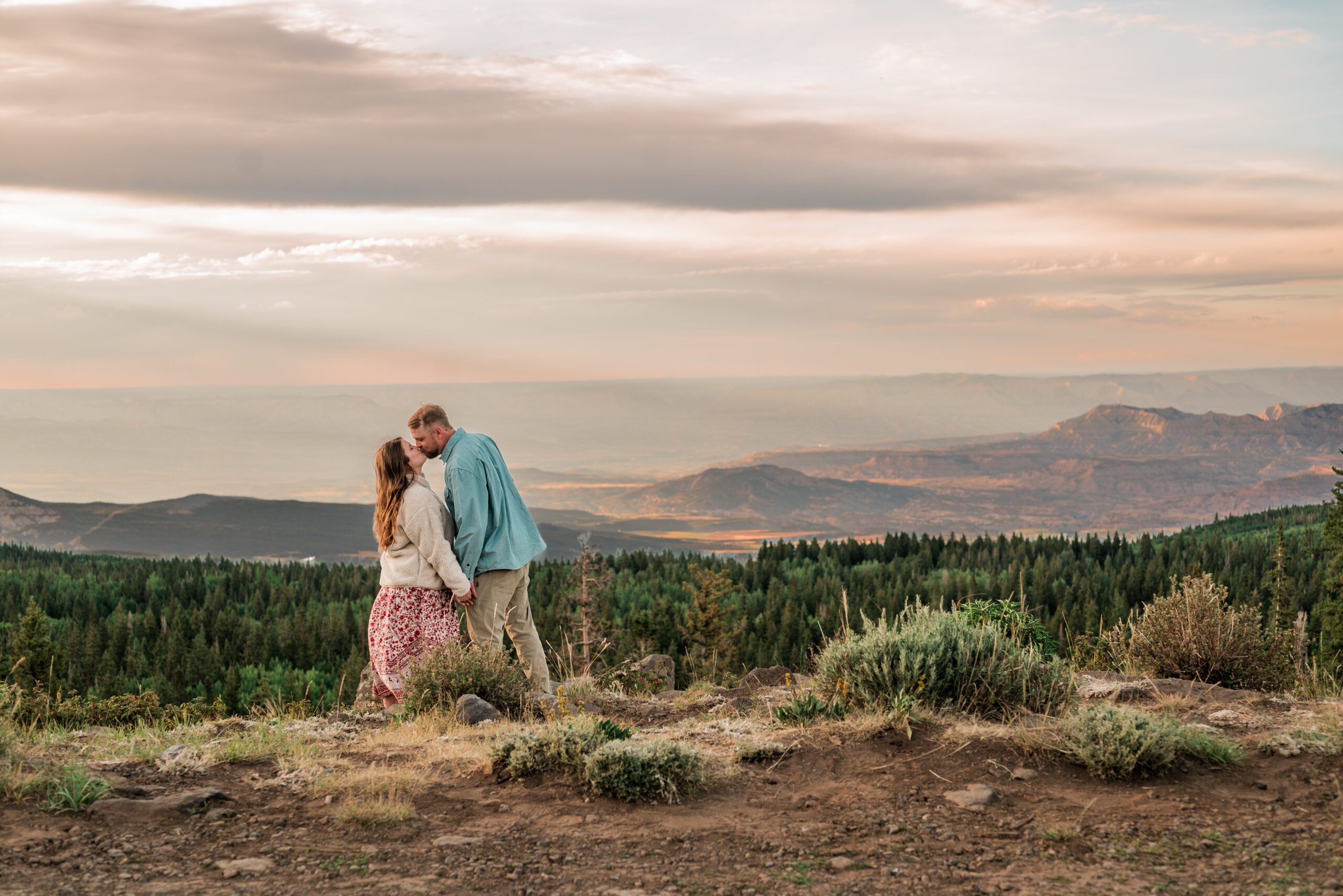 Wildflower Camping Adventure Session on the Grand Mesa | Kara & Kellan ...